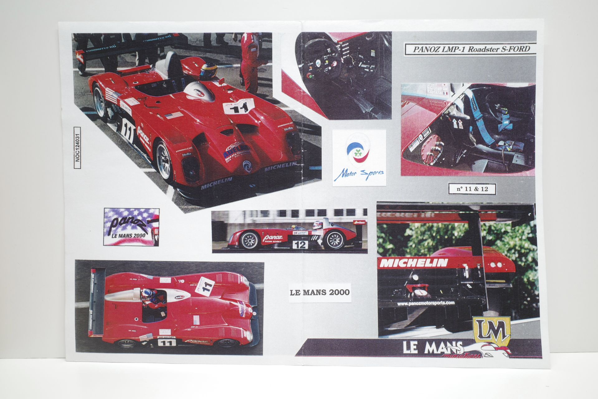 レジンキット ルマンミニチュア 1/24 LE MANS miniatures パノス PANOZ LMP-1 Rordster S-FORD ...