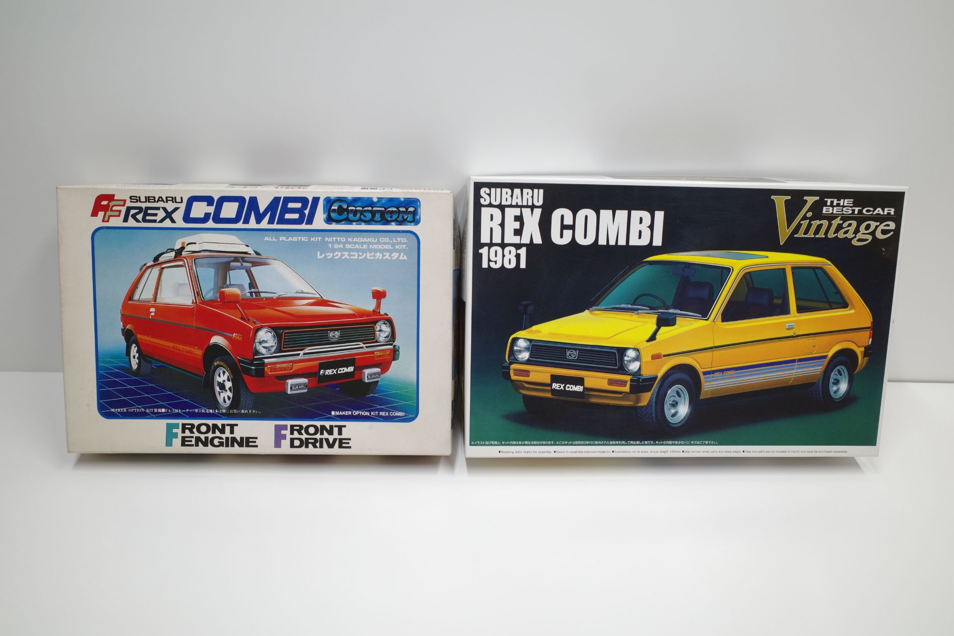 日東科学 ニットー 1/24 スバル レックス コンビ カスタム No.2/951 メーカーオプション装着仕様 REX COMBI ...